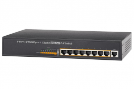 8-Channel PoE Switch