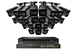 32-Channel NVR System with Twenty-Four 4K (8MP) Smart IP Security ...