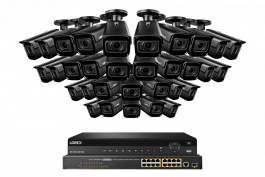 32-Channel Nocturnal NVR System with 4K (8MP) Smart IP Optical Zoom ...
