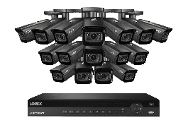 Lorex 4K 16-Channel 4TB Wired NVR System with Nocturnal 4 Smart IP ...