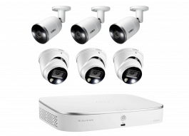 4K Ultra HD IP 8-Channel NVR System with 6 Smart Deterrence 4K 8MP IP ...