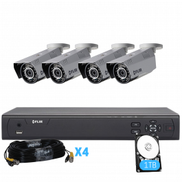 Flir Digimerge MPX Wired Home Security Camera System with Flir 4 ...