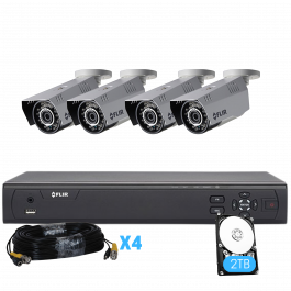 Flir Digimerge MPX Wired Home Security Camera System with Flir 4 ...